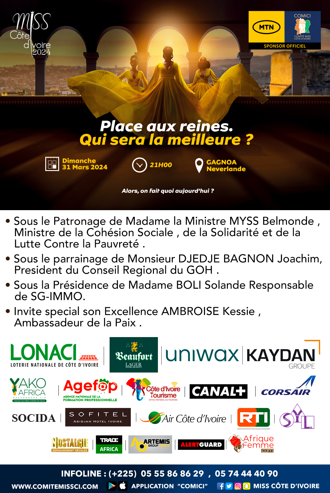 MISS CI 2024 : Présélection de la Région du Goh - afriquefemme.com